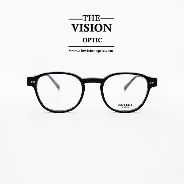 Moscot Arthur 48 Col.Matte Black – The Vision Optic