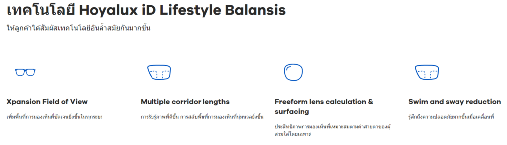 iD Lifestyle Balansis (ไลฟ์สไตล์ บาแลนซ์ซิส) – The Vision Optic